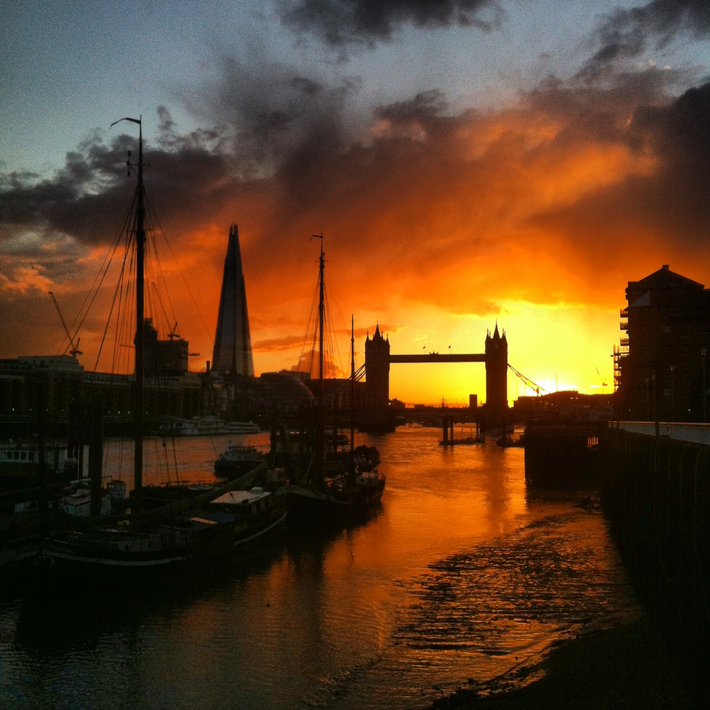 Stunning sunset – Hermitage